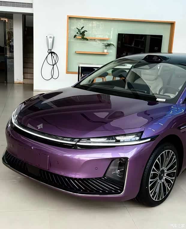 【智慧旗舰轿车广汽昊铂A800紫色，太酷了！_广汽昊铂成都机场路体验中心欢迎垂询95013083132】-汽车之家